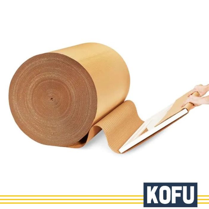 Jual Karton Kardus Gulungan Single Face Roll 80 Cm / Pembungkus ...