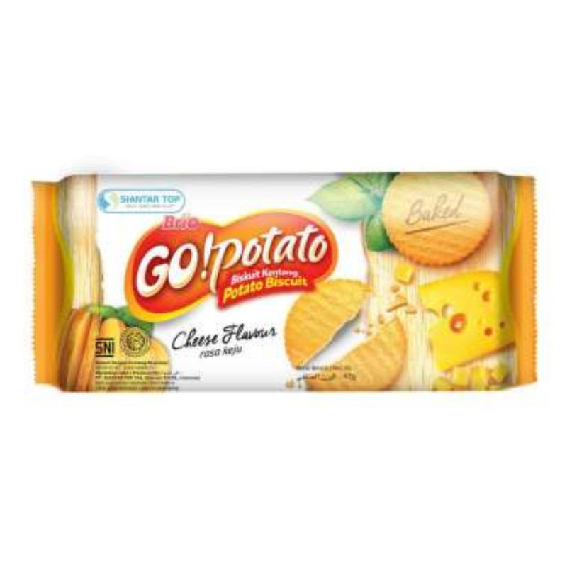 Jual Brio Go Potato Cheese Flavour Biskuit Kentang Rasa Keju 42g ...