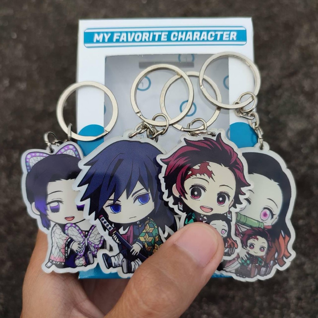 Jual KEYCHAIN DEMON SLAYER GANTUNGAN KUNCI NEZUKO GANCI KIMETSU NO ...