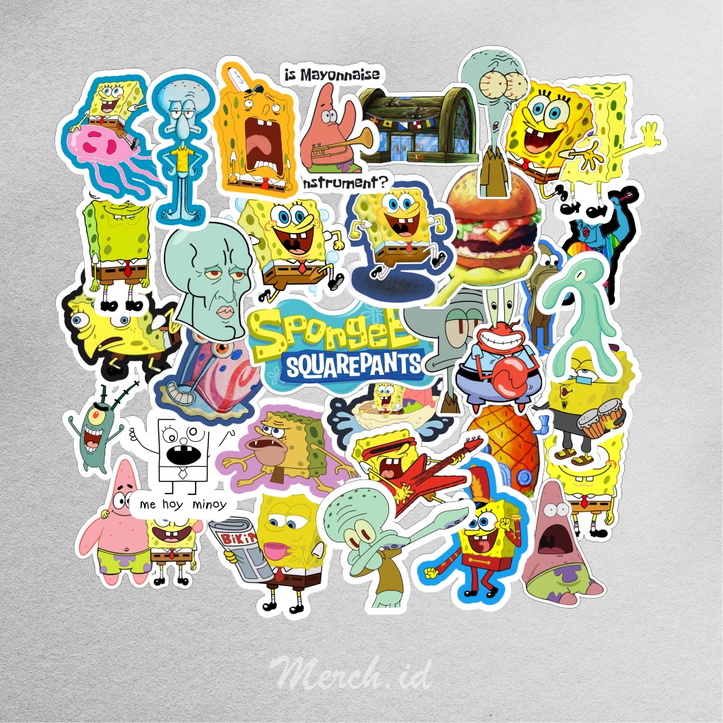 Jual STIKER CASE HP LAPTOP TUMBLR SPONGEBOB | Shopee Indonesia