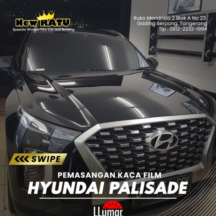 Jual Kaca Film Llumar Stratos Kombinasi Superblack | Shopee Indonesia