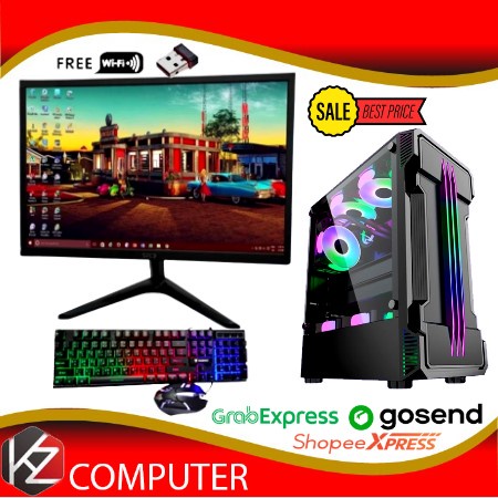 Jual PAKET LENGKAP PC GAMING Intel Core i3 10105F / VGA RX 550 4GB / Ram 16GB / SSD | Shopee ...