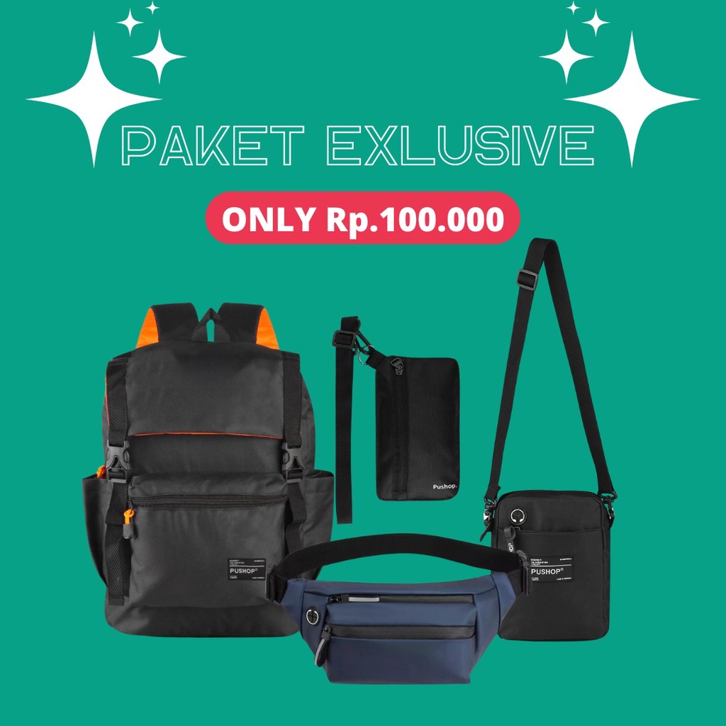Jual Paket Tas Exlusive 100K All Bags Pushop | Shopee Indonesia