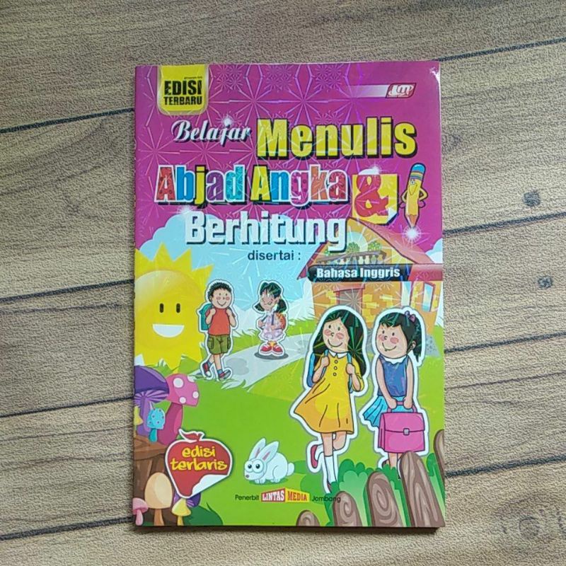 Jual Buku Belajar Menulis Afjad Angka, Berhitung & Bhs Inggris TK ...