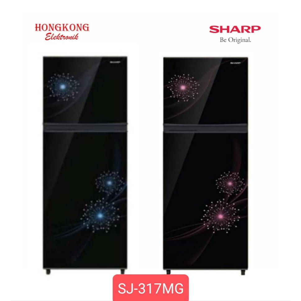 Jual KULKAS SHARP SJ 317 MG LEMARI ES 2 PINTU SJ317MG SJ 317MG | Shopee Indonesia