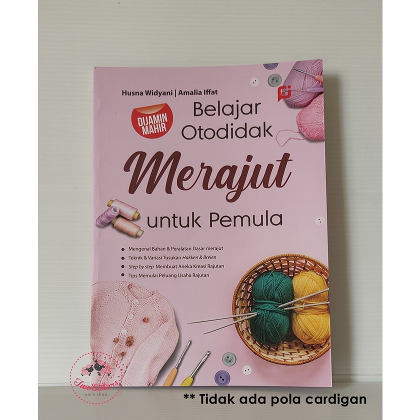 Jual Buku Belajar Otodidak Merajut Untuk Pemula - ORI Berwarna | Shopee ...