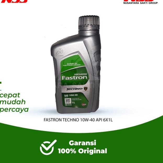 Jual Oli Mobil Pertamina - FASTRON TECHNO 10W-40 (1L) | Shopee Indonesia