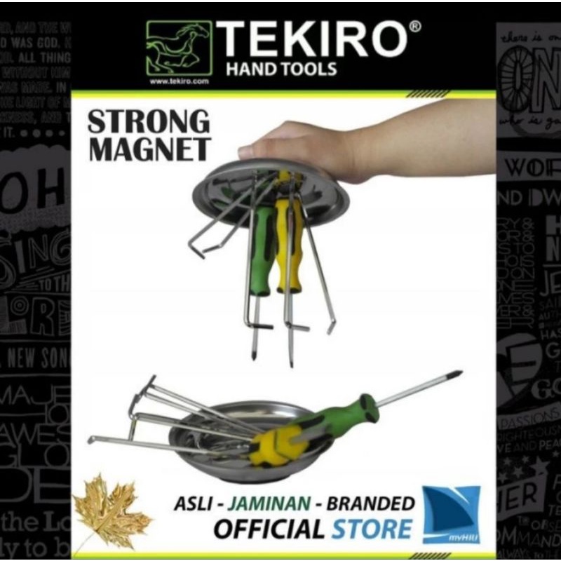 Jual Mangkok Magnet Tekiro Tempat Mur Baut - Magnetic Dish Bengkel ...