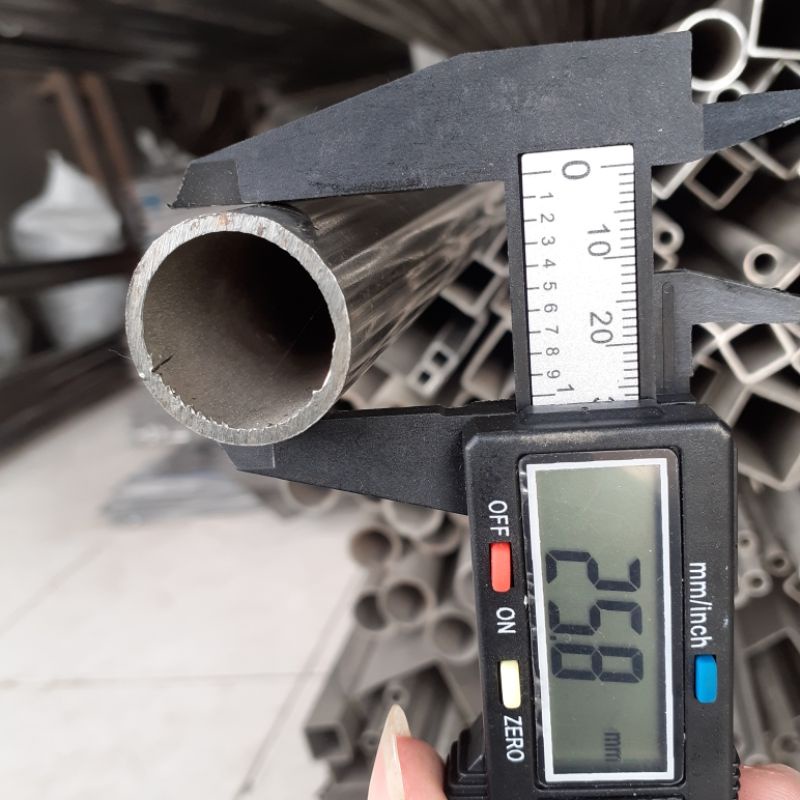 Jual pipa stenlis 1 inch TEBAL 1mm od 25 mm panjang 100 cm, pipa ...