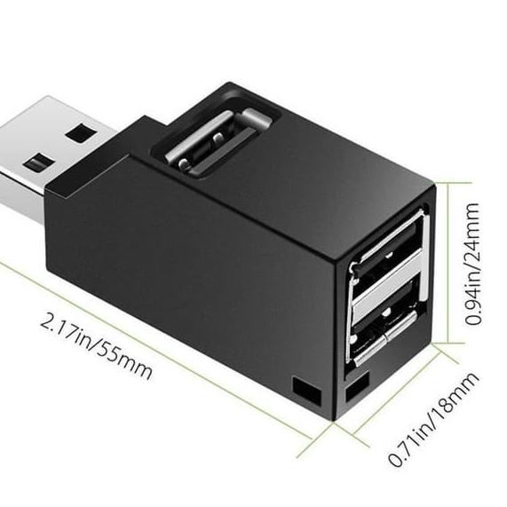 Jual USB HUB PORT 3 PORT USB 3.0 TRANSFER DATA FOR PC LAPTOP | Shopee ...