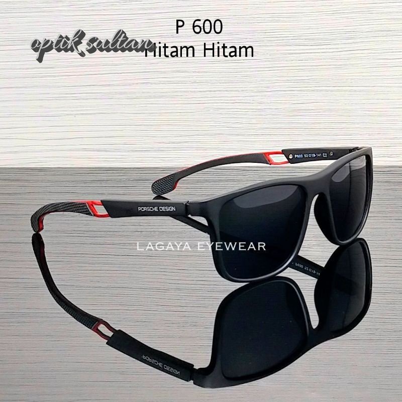 Jual Kacamata Hitam Pria Sporty p600 polarized kacamata trend Polaroid ...
