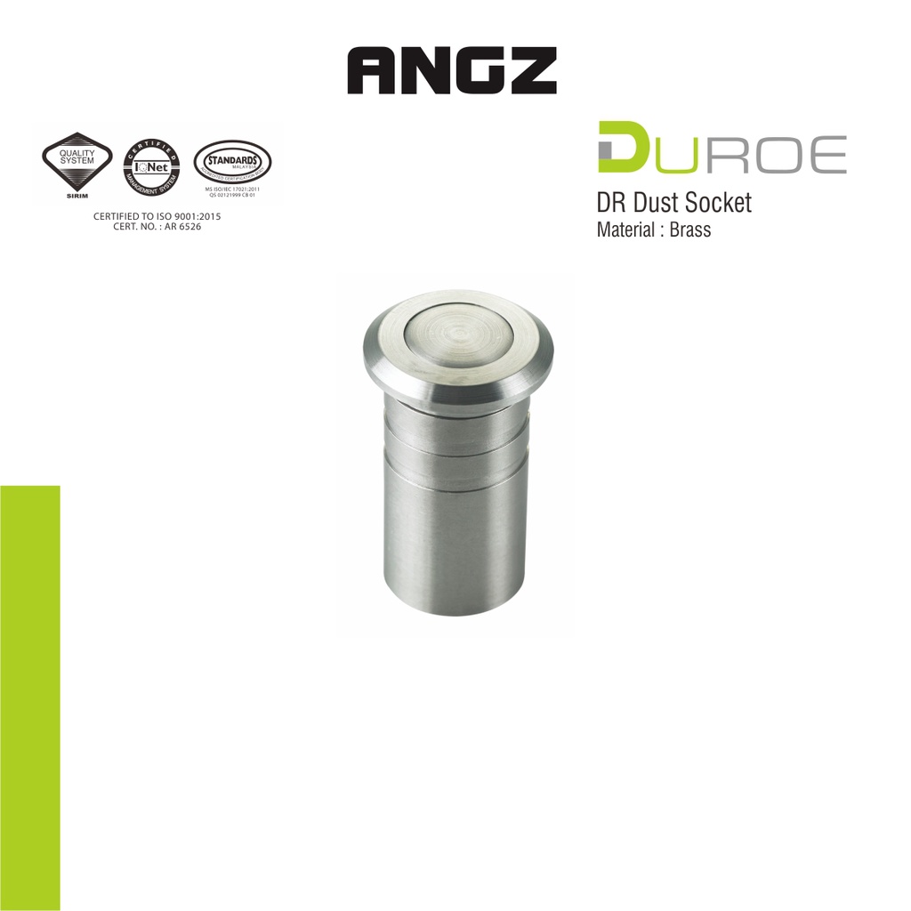 Jual Dust Socket Anti Debu Flush Bolt DUROE Brass pcs | Shopee Indonesia