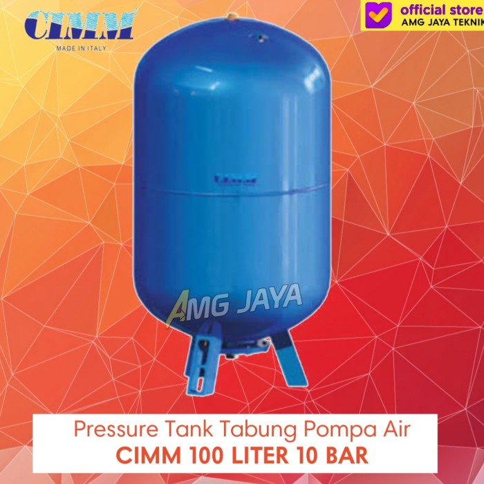 Jual PRESSURE TANK TABUNG POMPA AIR 100 LITER 10 BAR CIMM AFE CE 100L ...