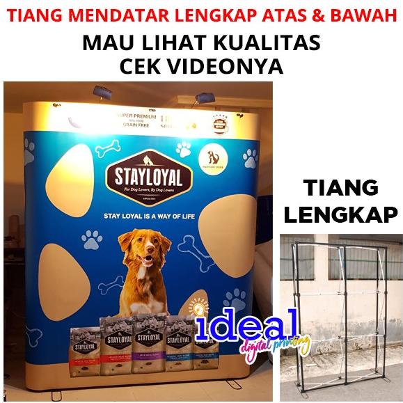 Jual Backdrop Backwall Pameran 3X2 Lurus Hotel Bongkar Pasang | Shopee ...