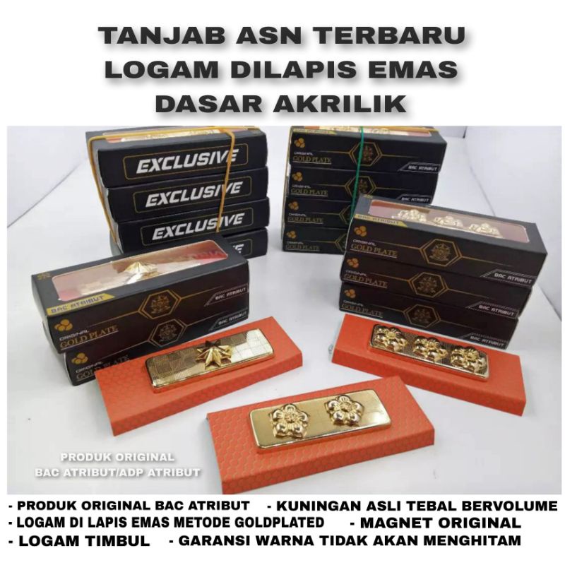 Jual Tanda Jabatan ASN KERAH Eselon 1 - tanda jabatan asn Eselon 2 ...