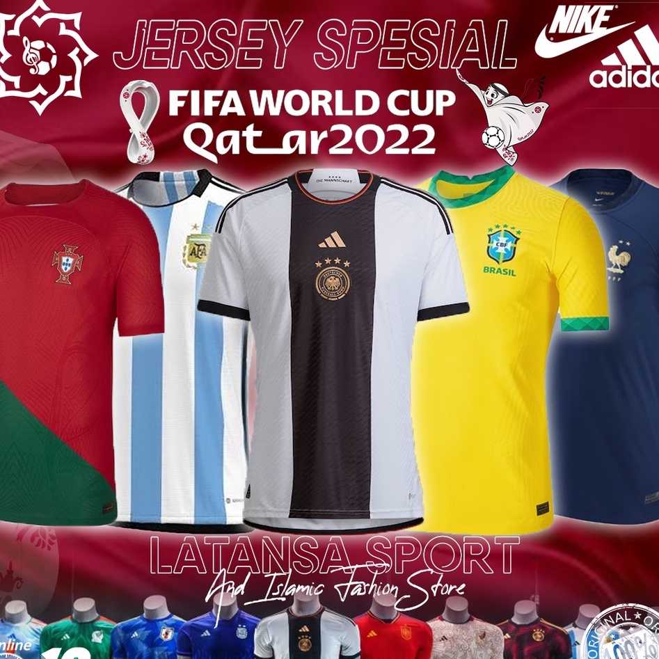 Jual JERSEY FIFA WORLD CUP QATAR 2022 | Shopee Indonesia