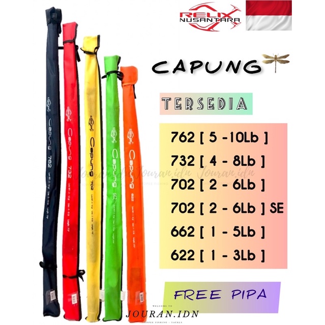 Jual FREE PIPA Relix Nusantara Capung SP 702 732 762 702SE 662 632 622 ...