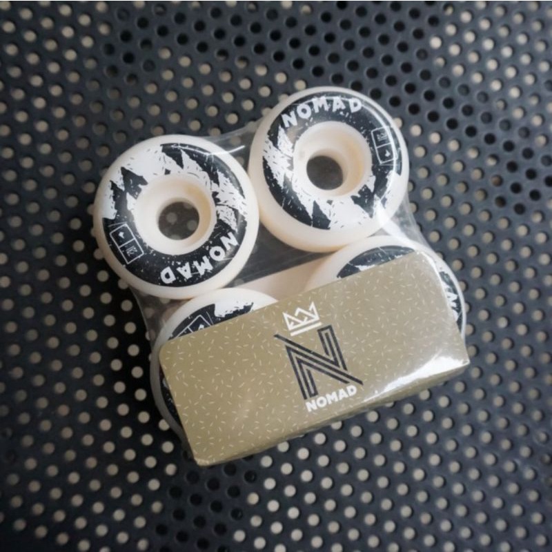 Jual Skateboard wheels nomad black font series 52mm | Shopee Indonesia