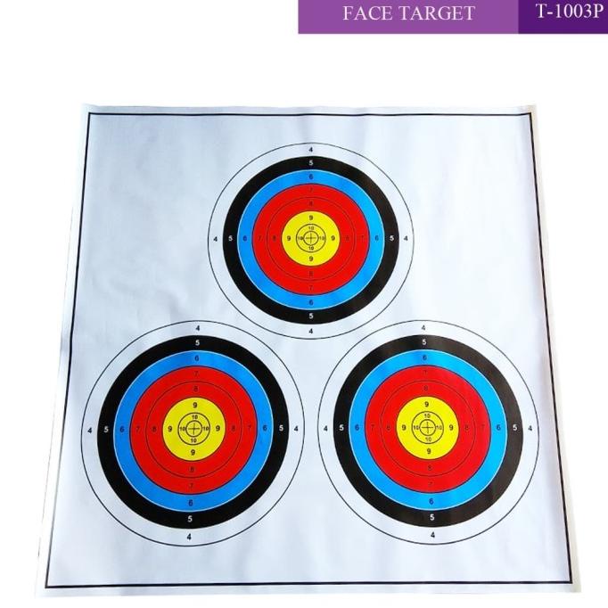 Jual PRODUK- FACE TARGET 100X100CM TRIPLE-TIPE GRUP-GROUP-3 SASARAN ...