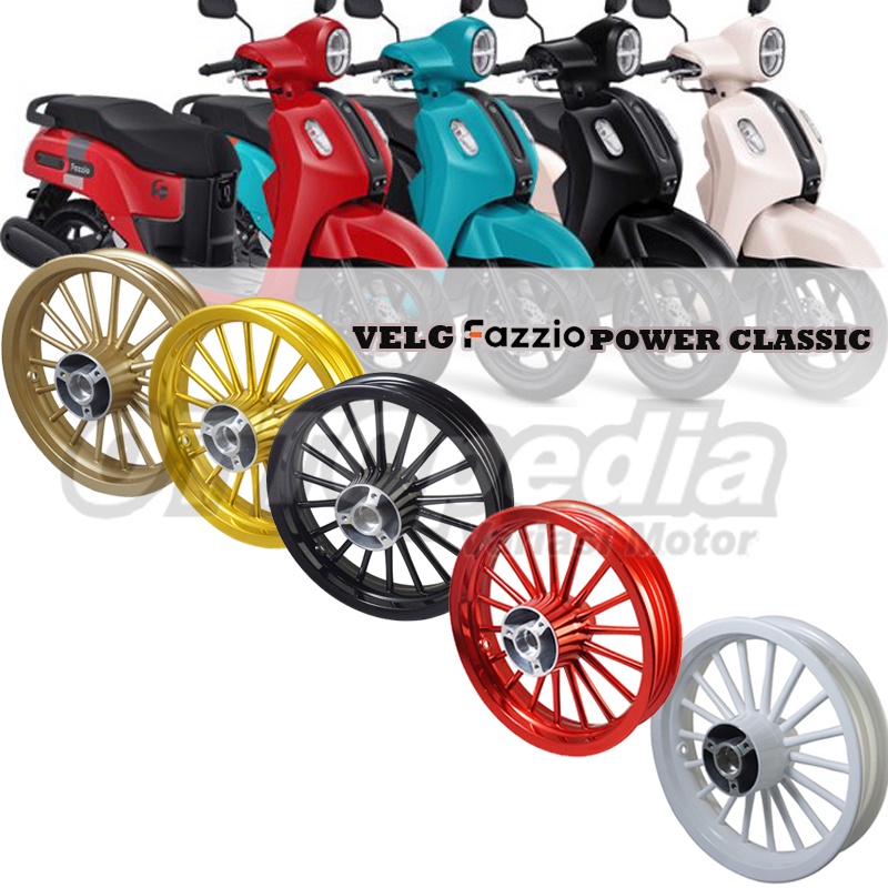 Jual Velg Pelek Racing Power YAMAHA FAZZIO / FILANO Type Classic Palang ...