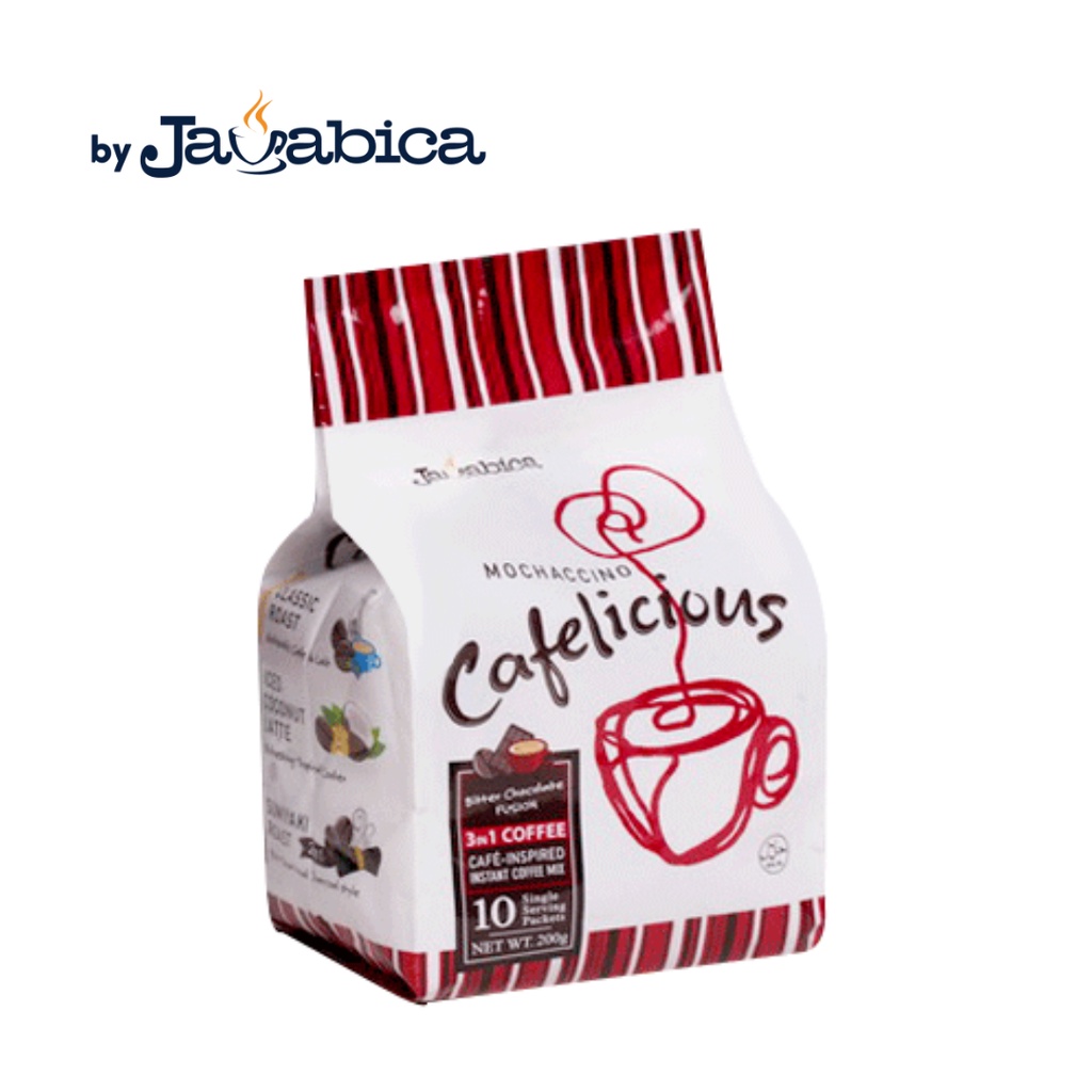 Jual Kopi Mix Instan Javabica - Cafelicious Mochaccino (20 Gram X 10 ...