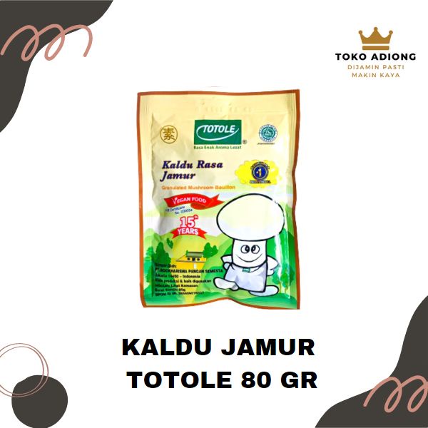 Jual TOTOLE KALDU JAMUR 80GR / kaldu jamur / penyedap rasa / bumbu ...