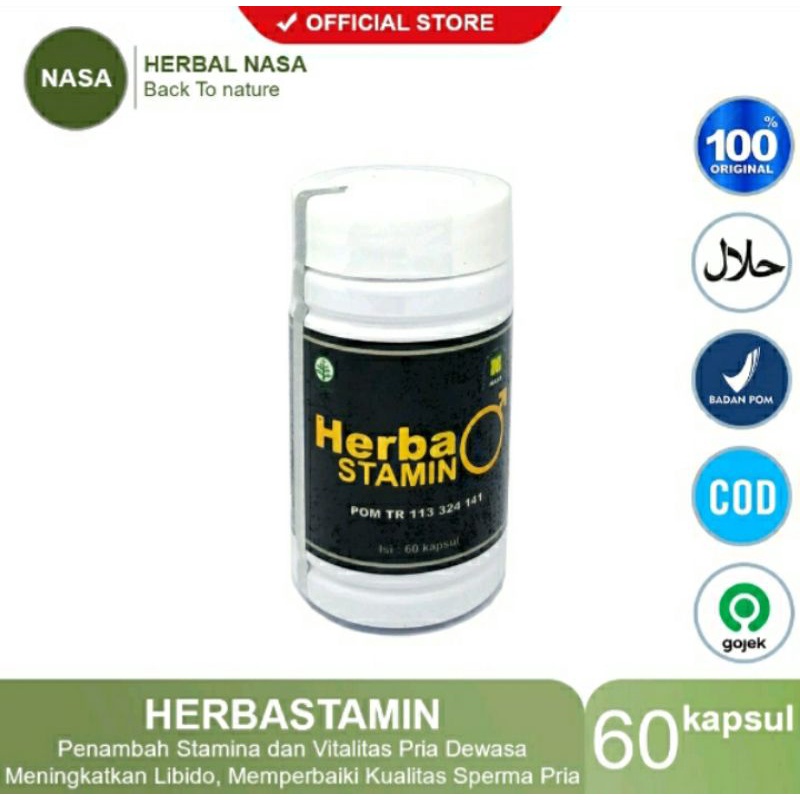Jual HERBASTAMIN OBAT PENAMBAH STAMINA PRIA /STOCKIST DISTRIBUTOR NASA | Shopee Indonesia