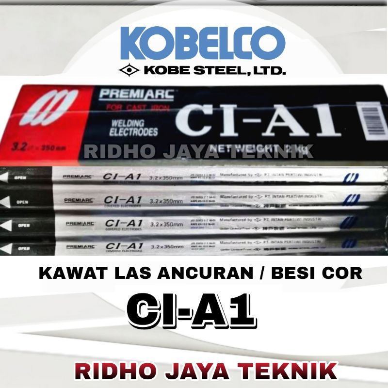 Jual Kawat Las Ancuran Besi Cor PREMIARC CI-A1 / CI-A1 ECER PER BATANG ...