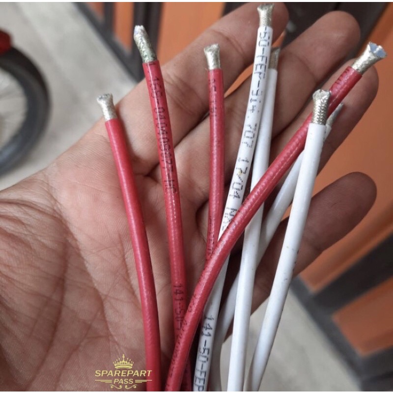 Jual Kabel teflon 4mm semirigid kulit anti bakar panjang bervariasi ...