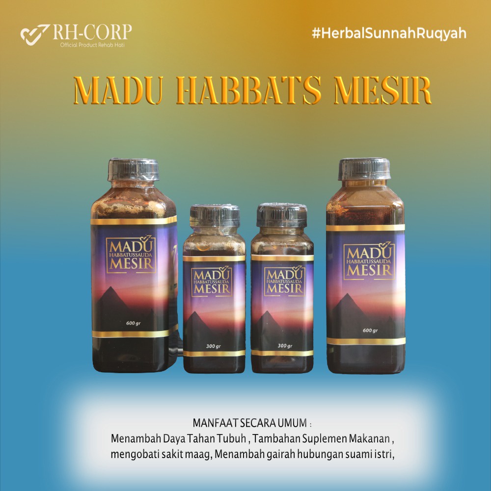 Jual RHCORP Madu Bunga Habbat Mesir Dihasilkan Dari Nektar Bunga ...