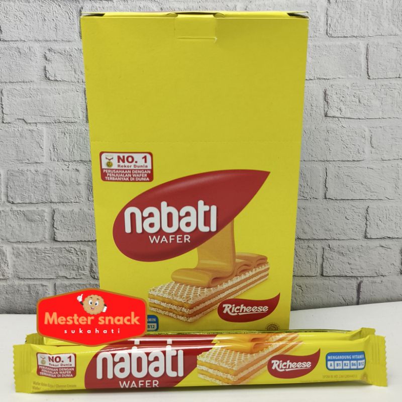 Jual Nabati Wafer 500 (1 pack isi 20 pcs) | Shopee Indonesia