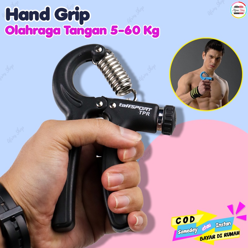 Jual TaffSPORT Hand Grip Olahraga Otot Tangan dengan Pengaturan Tenaga ...