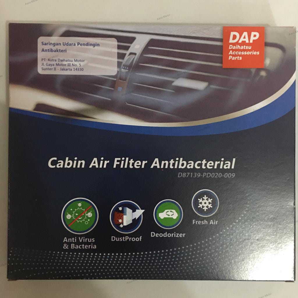 Jual Filter AC (antibacterial) original Astra Rocky, Raize, All New ...