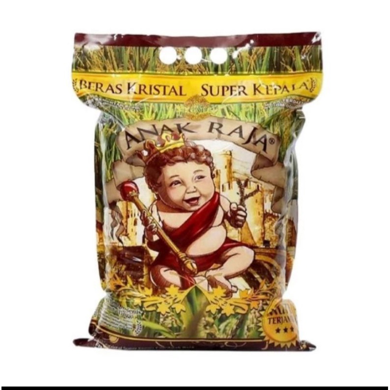 Jual Beras anak raja 10 kg best seller pulen dan enak rasa nya | Shopee ...