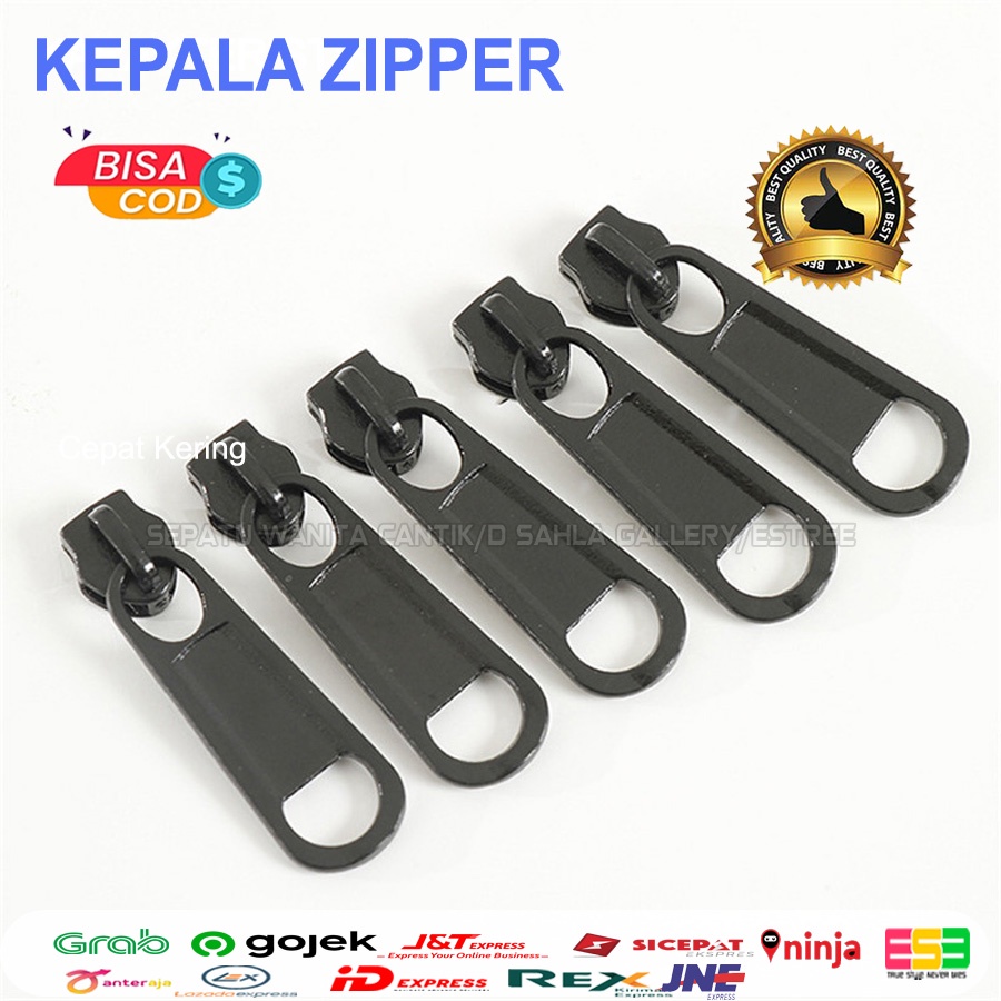 Jual Kepala Zipper Resleting Sleting Ritsleting Tas Bukan YKK Zipper ...
