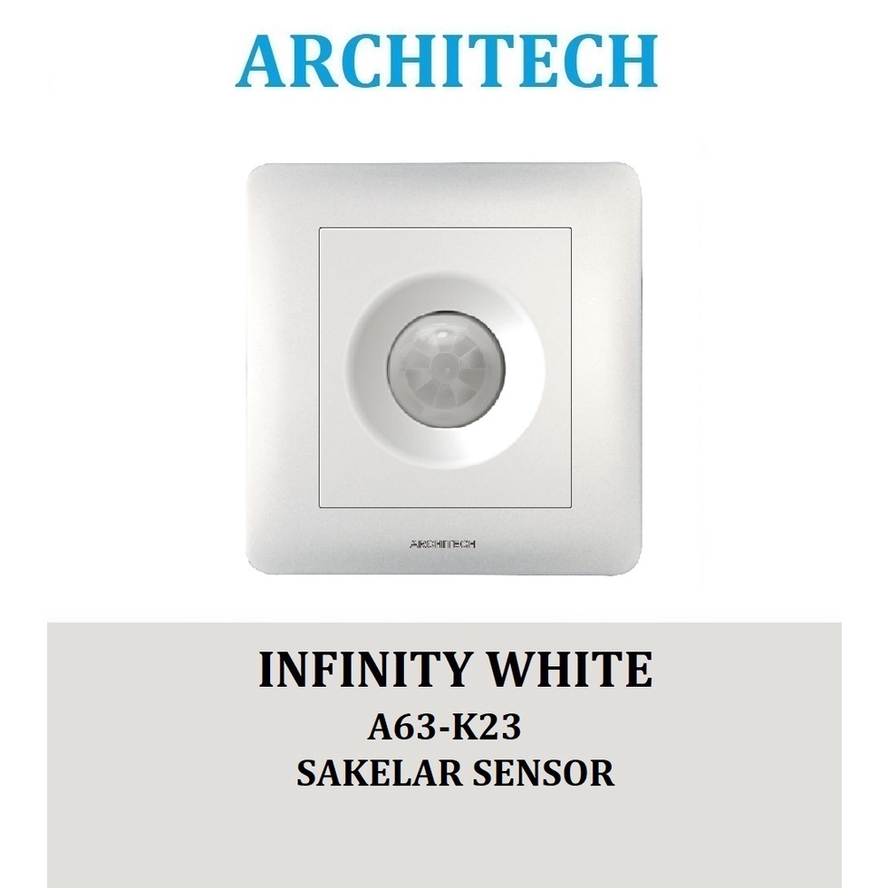 Jual Architech Infinity White A63 Saklar Stop Kontakc Architech Saklar / Sakelar / Cetekan ...