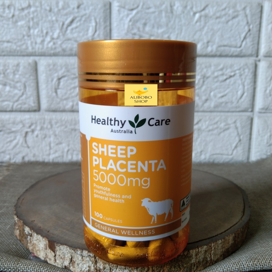 Jual HEALTHY CARE SHEEP PLACENTA 5000MG 100 CAPSULES ORIGINAL AUSTRALIA ...