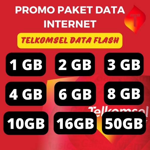 Jual PROMO TURUN HARGA PAKET DATA INTERNET TELKOMSEL FLASH FULL KUOTA ...