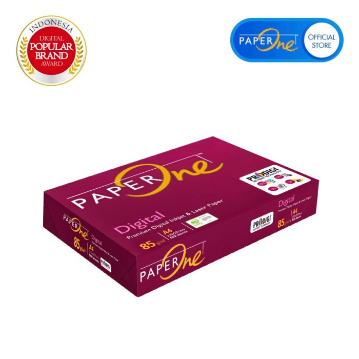 Jual Paper One 80 Gram Hvs A4 Paper 500 #Original | Shopee Indonesia