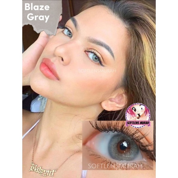 Jual BLAZE Gray softlens lensa kontak 14.2mm sexy arabian effect ...