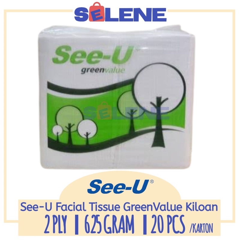 Jual Tissue See U Facial 625gr /Tissue See U Kiloan | Shopee Indonesia