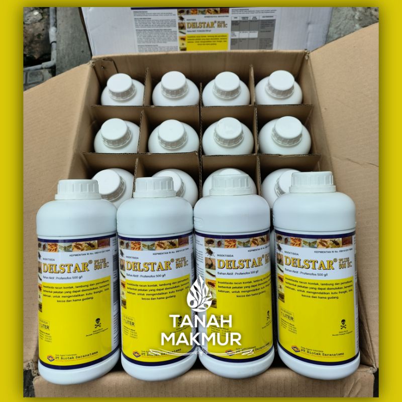 Jual OBAT HAMA KUTU GUDANG DELSTAR PLUS 500EC ORIGINAL 1 Liter | Shopee ...