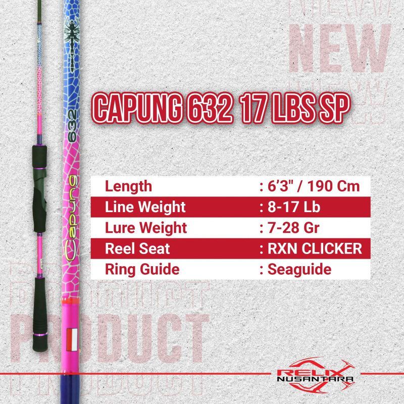 Jual JORAN CAPUNG 632 17LB SP SPINNING RELIX NUSANTARA | Shopee Indonesia