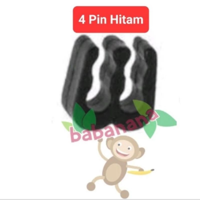 Jual Perapih Kabel PSU Hitam Sisir Cable Comb Sleeved organizer clamp ...