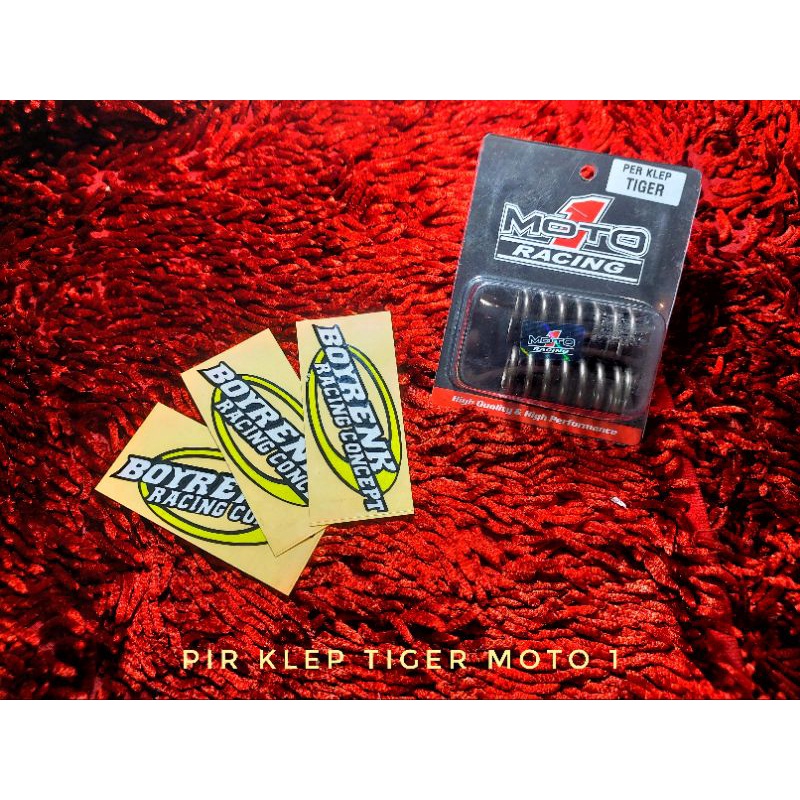 Jual PER PIR KLEP MOTO 1 RACING HONDA TIGER 2000 REVO TIREV 200CC MEGA ...