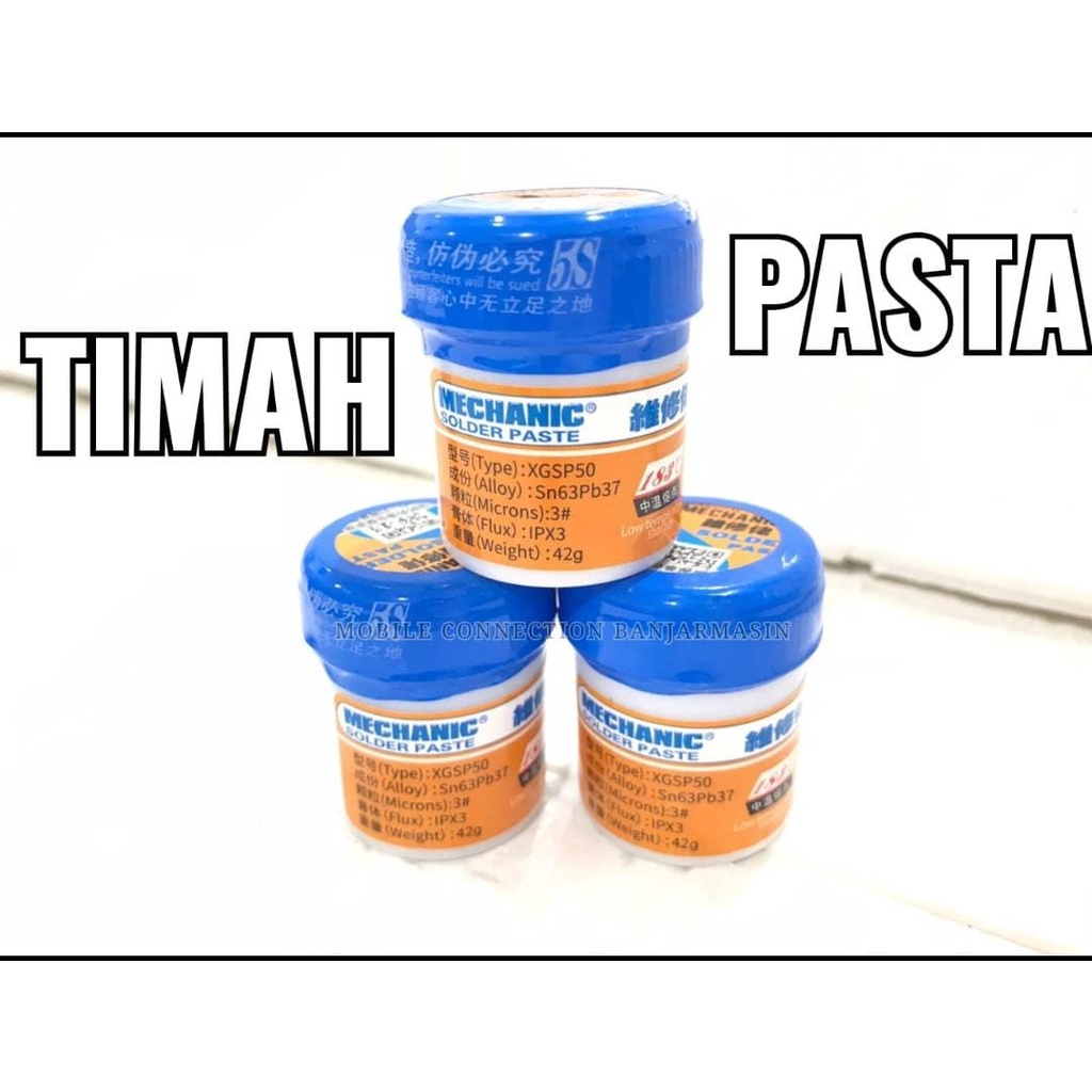 Jual TIMAH PASTA CAIR MECHANIC | Shopee Indonesia