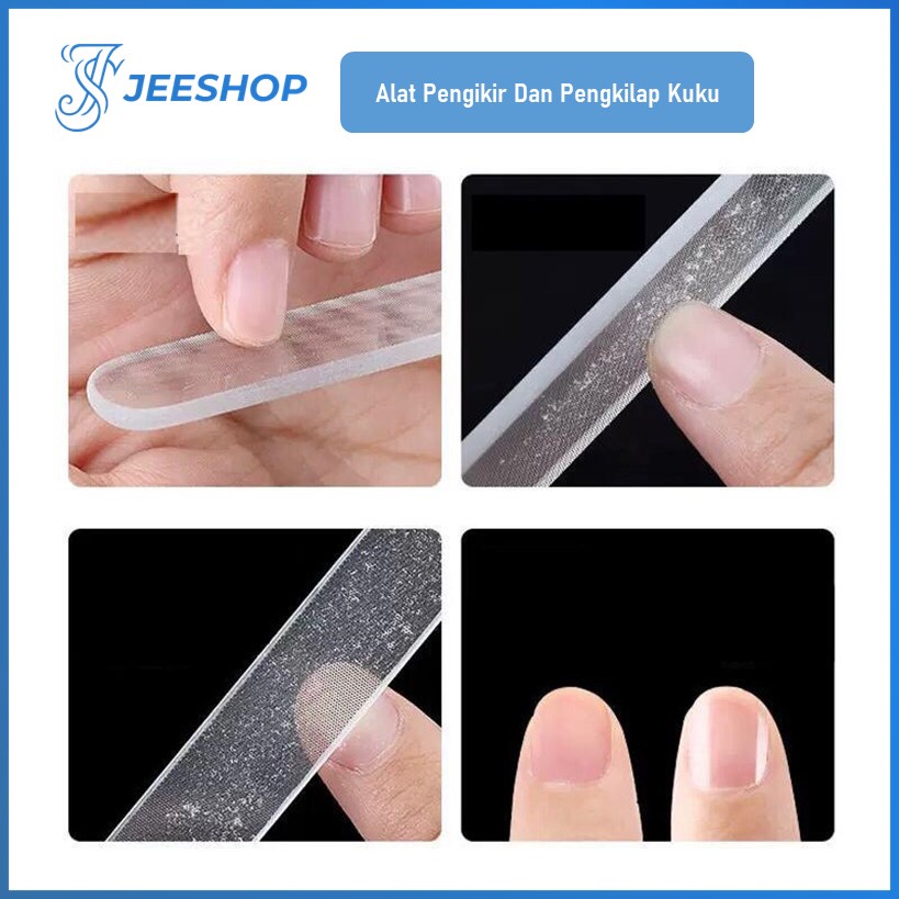 Jual Pengkilap Kuku Nano Glass Pengikir Kuku Nail File Manicure ...