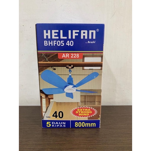 Jual Arashi Helifan AR 228 Kipas Angin Gantung 40 / Arashi helifan ...