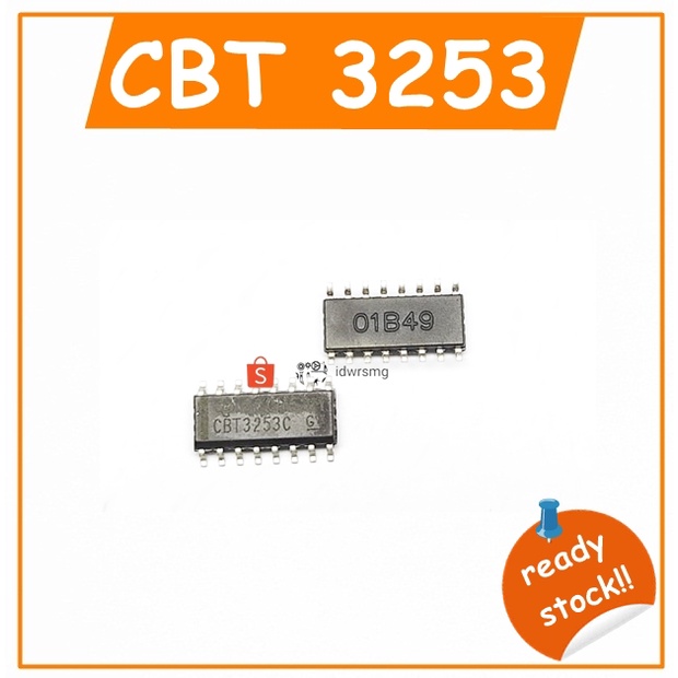 Jual CBT 3253 IC TI SOP16 Digital Multipl Demultipl | Shopee Indonesia