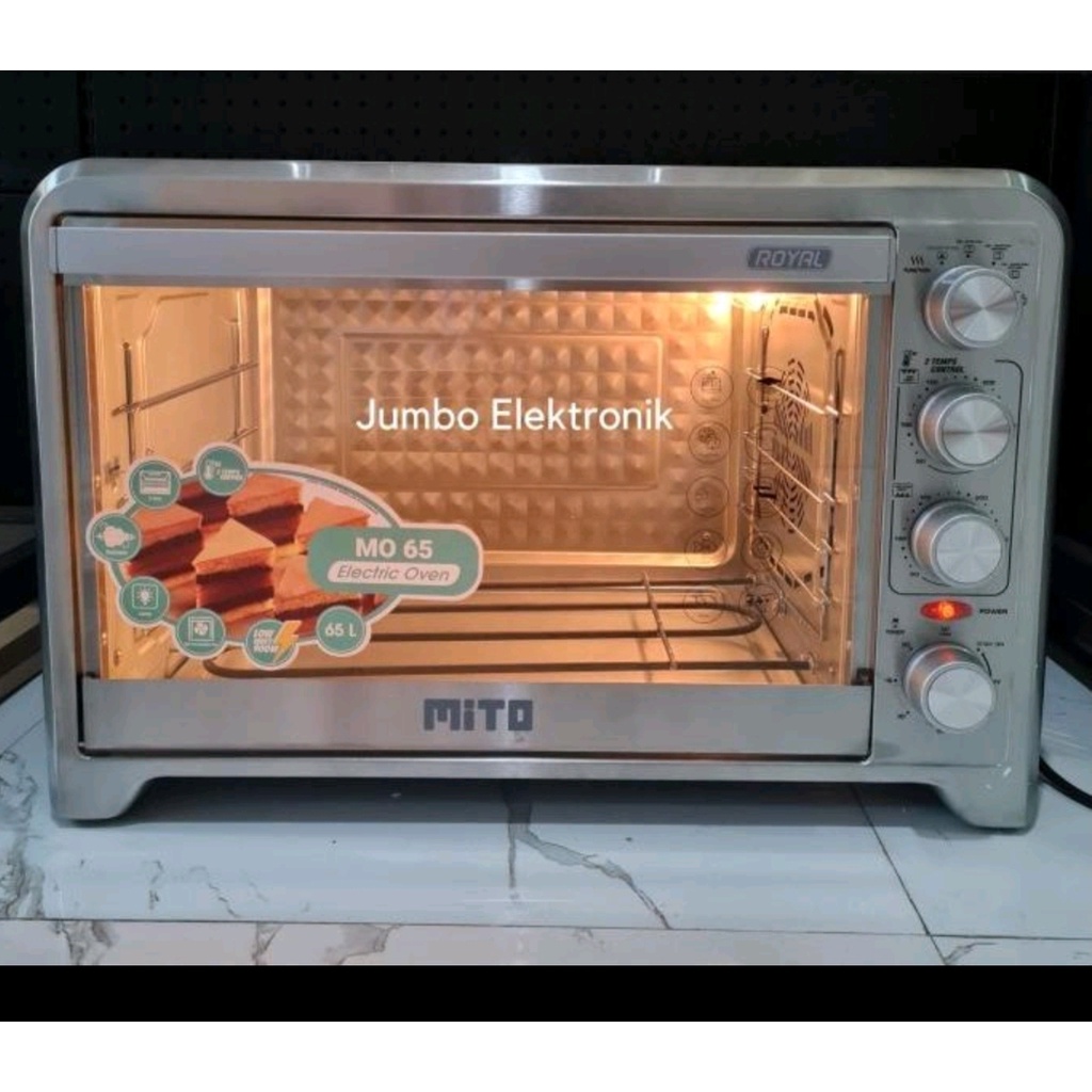 Jual OVEN LISTRIK MITO 65 LITER TYPE MO 65 ROYAL (65 LITER) | Shopee ...